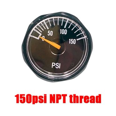 Ball Pressure Gauge, Heavy Duty Metal Made Mini Ulitity Air Pressure ...