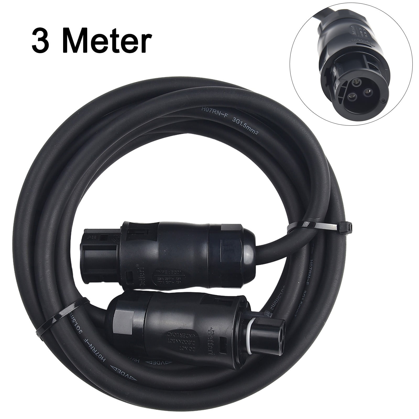 RANMEI Parallel Mains Connection Cable With Bc01 Socket Female To Plug ...