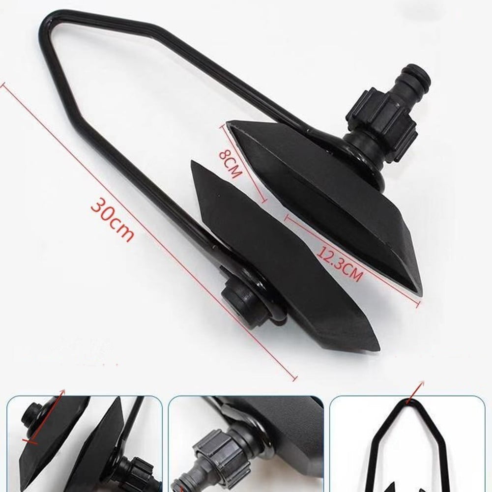RANMEI Rectangular Outboard Motor Water Flusher Boat Ear Muff Engine ...