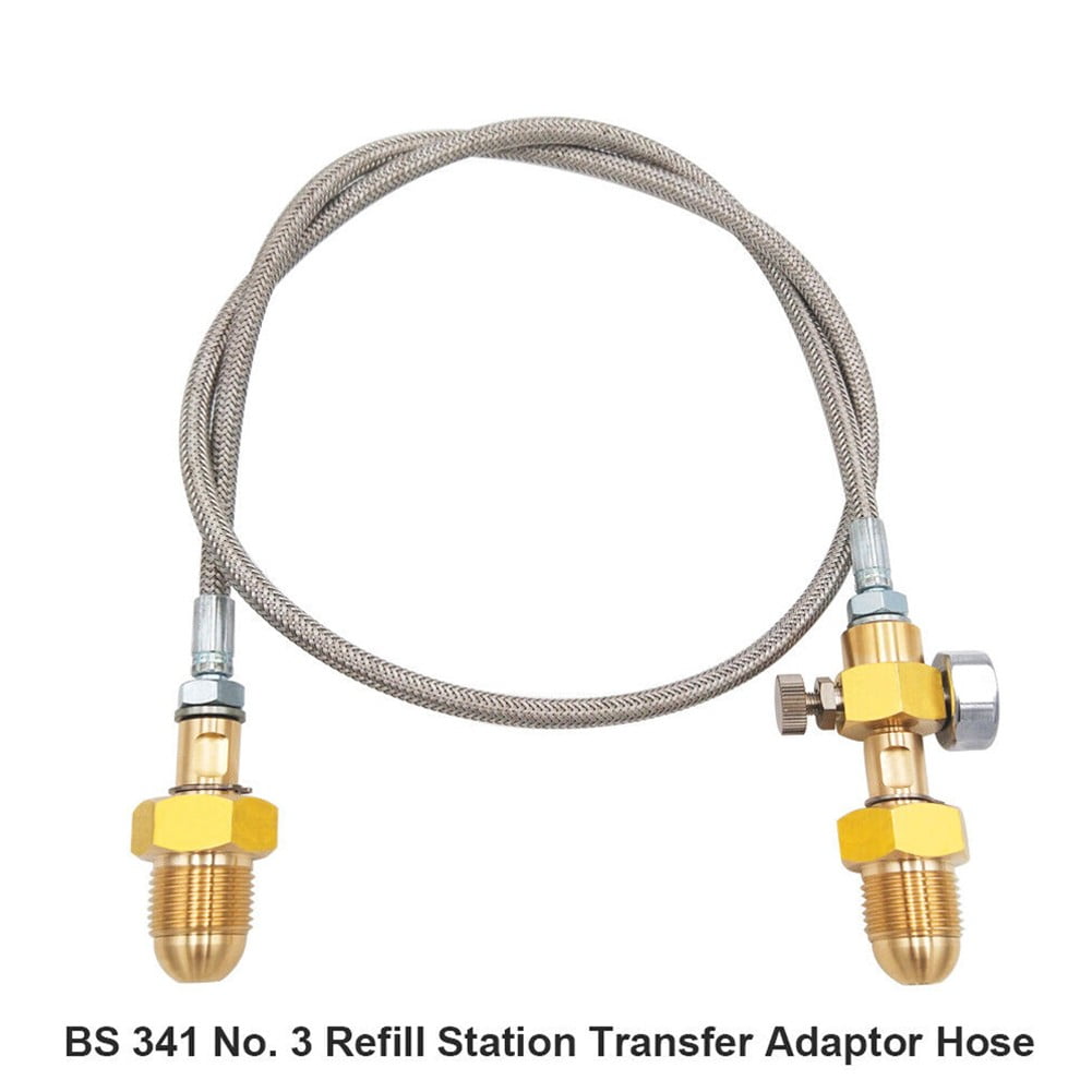 RANMEI Refill Station Transfer Adapter Hose For Bs 341 No 3 Uk Argon ...