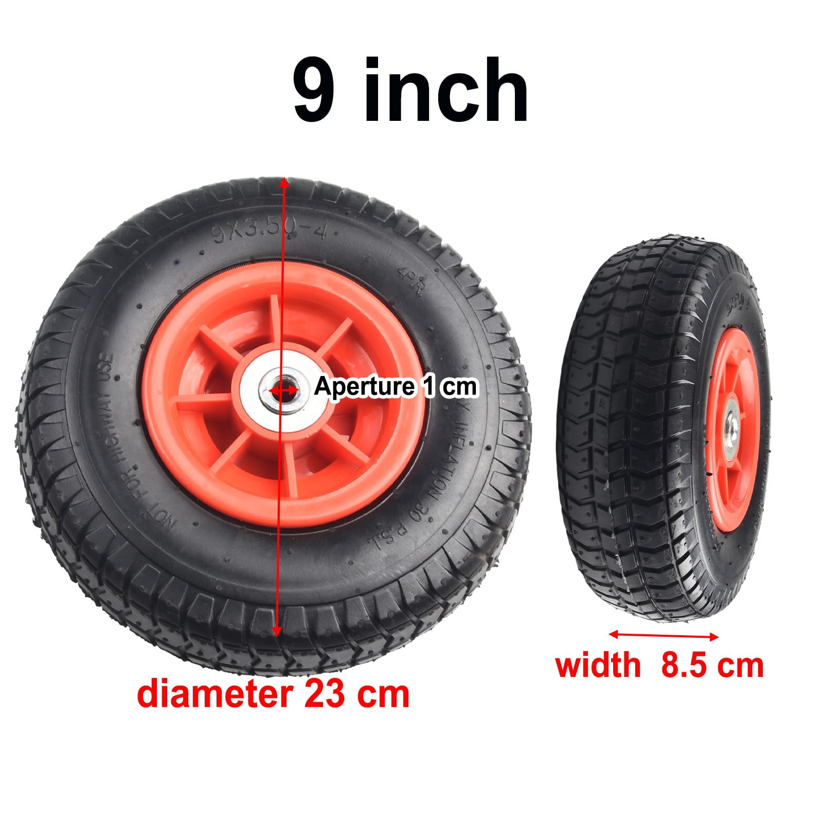 RANMEI Rubber Tire For Kid\\\'S Inflatable Tire Baby Three-Wheeled ...