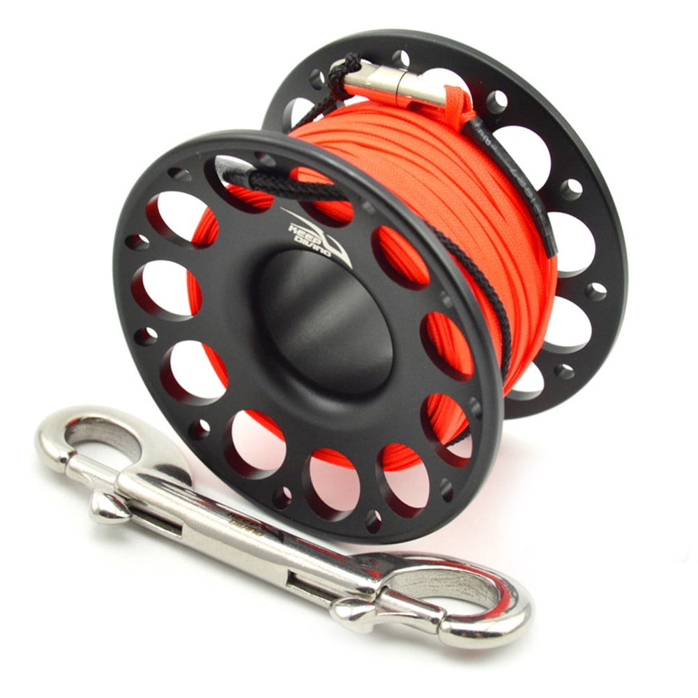 RANMEI Scuba Diving Reel 15/30M Aviation Aluminum Unwinding Wheels ...