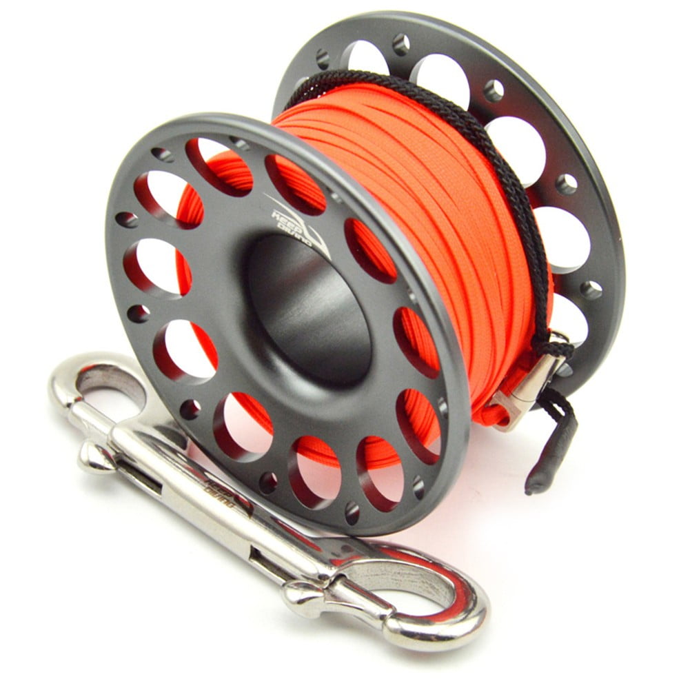 RANMEI Scuba Diving Reel 15/30M Aviation Aluminum Unwinding Wheels ...