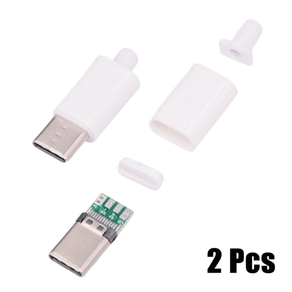 RANMEI Secure Fit Every Time Usb C Male Connector With Pcb Board Black ...