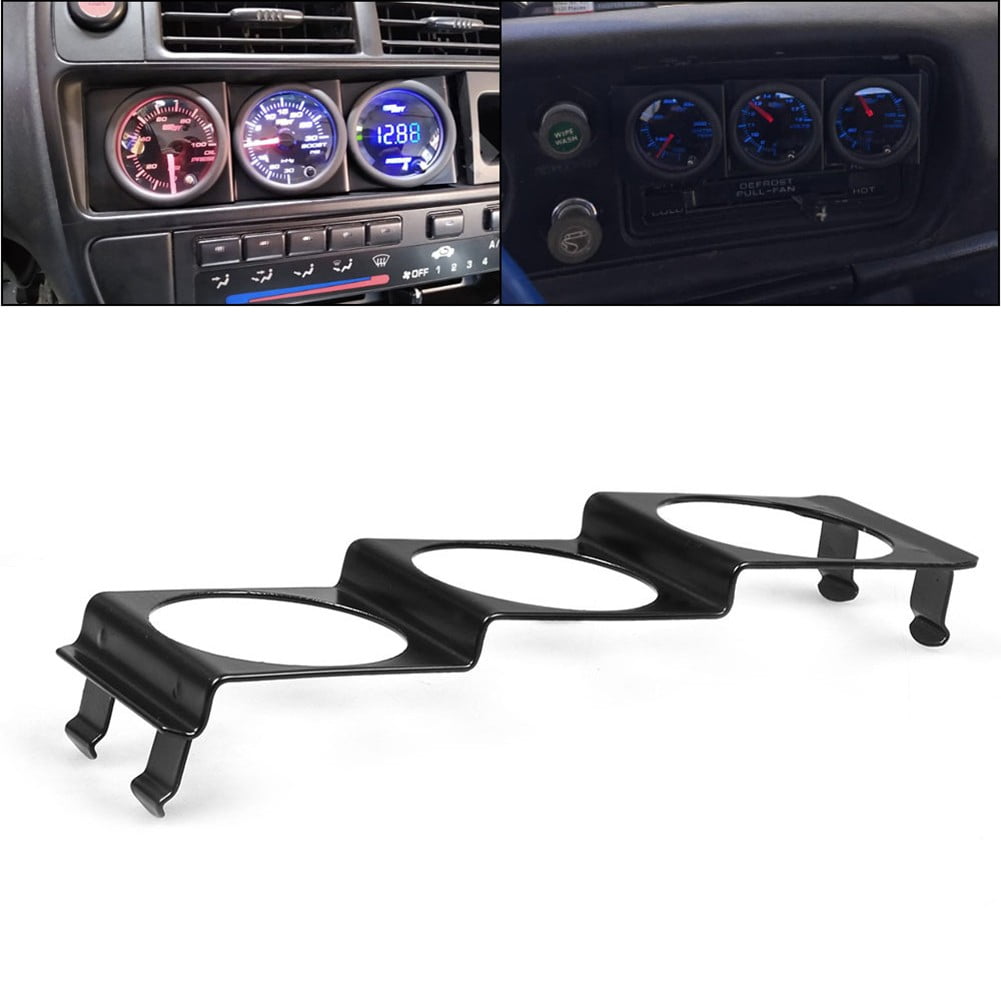 RANMEI Single Din Mount Gauge Holder Pod Car Interior Upgrade ...