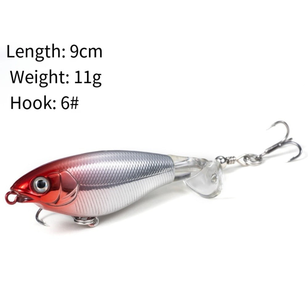 RANMEI Sinking Minnow Wobbler Fishing Lure With 3D Eyes For Trout ...