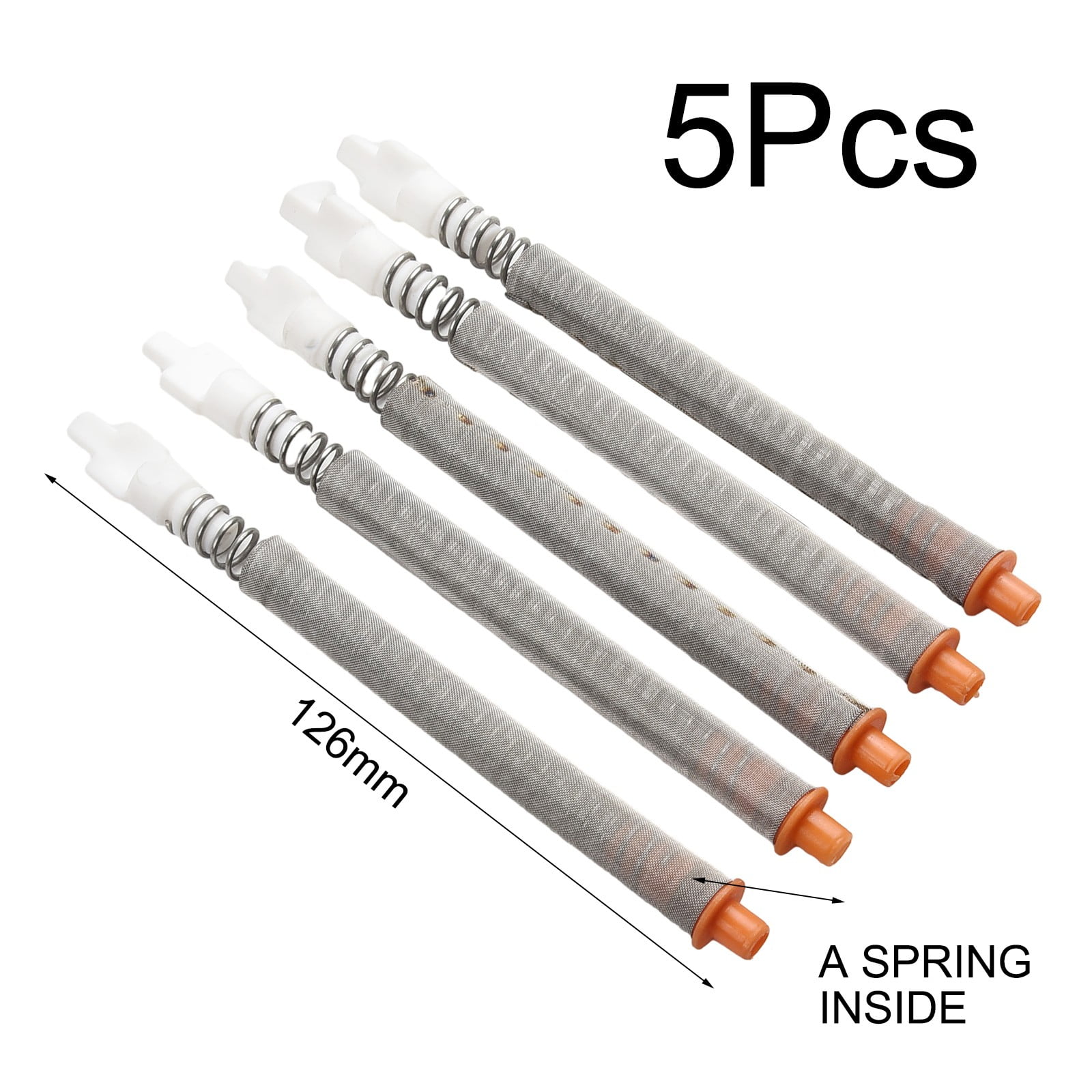 RANMEI Spray Filters Airless Paint Sus304 Stainless Steel 5Pcs Air Tool ...