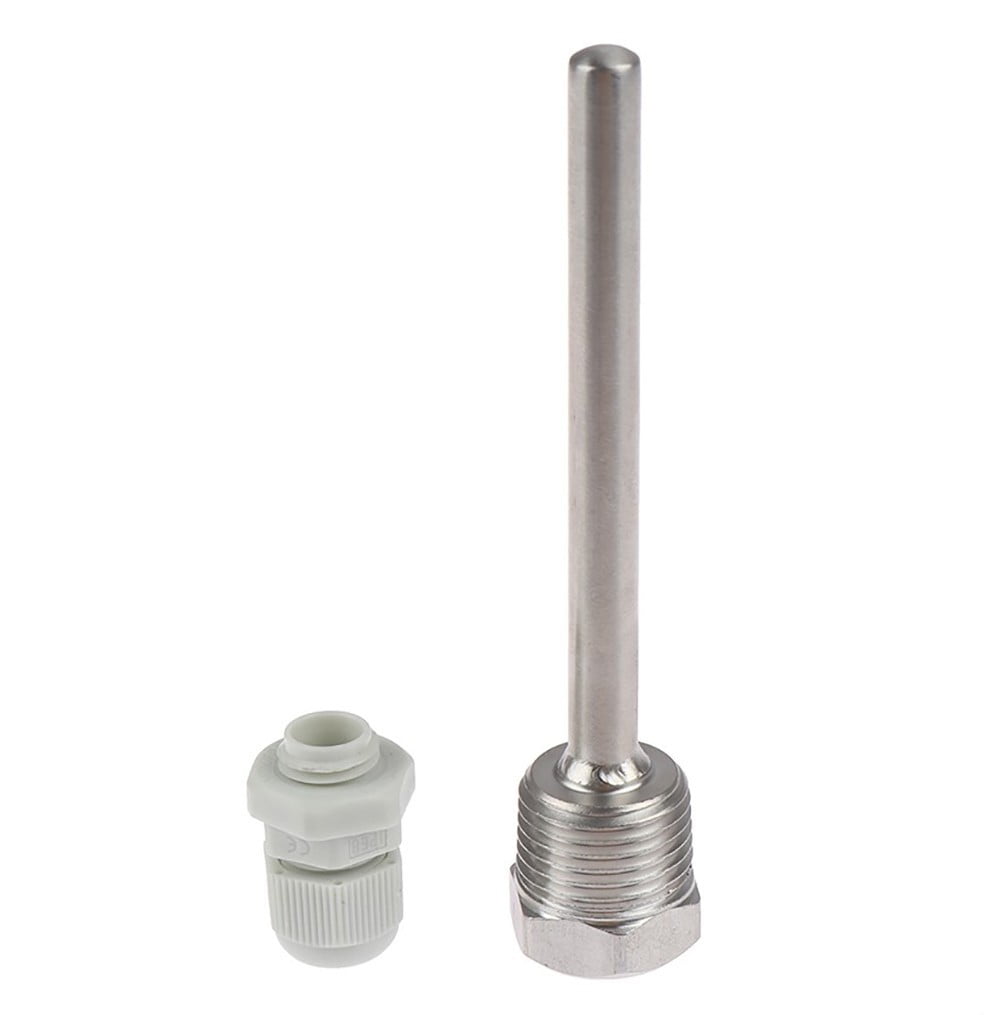 RANMEI Stainless Steel Thermowell 1/2 Npt Threads 50-250Mm Temperature ...