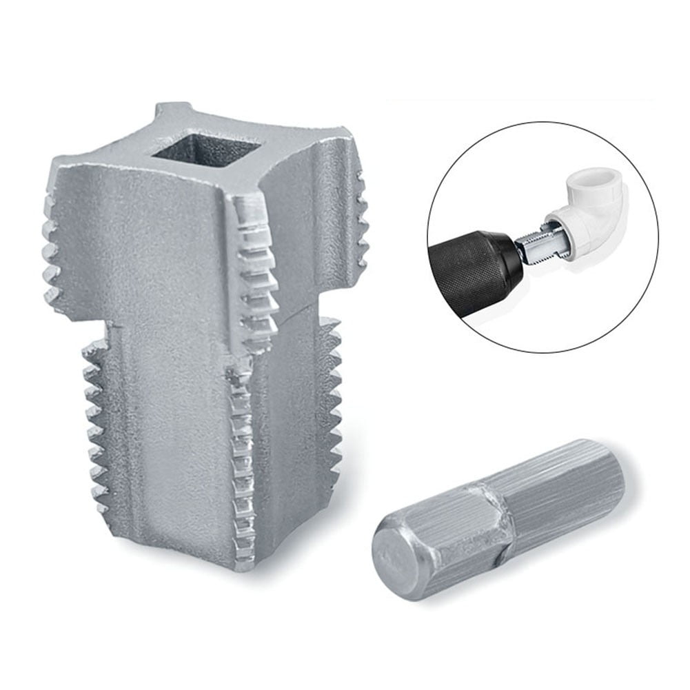 RANMEI Water Pipe Internal Thread Opener For 1/2 In 3/4 In Pipe For Pvc ...