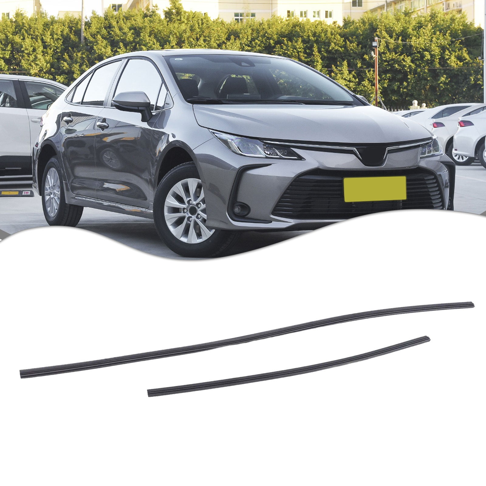 RANMEI Windshield Wiper Inserts For Corolla 2014-19 For Toyota Front Inserts Parts Replacement ...