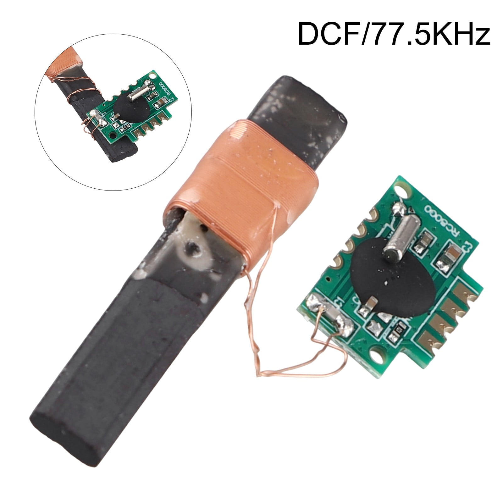 RANMEI With Antenna Dcf Receiver Module Circuit Board 60X10Mm Dcf-1060N ...