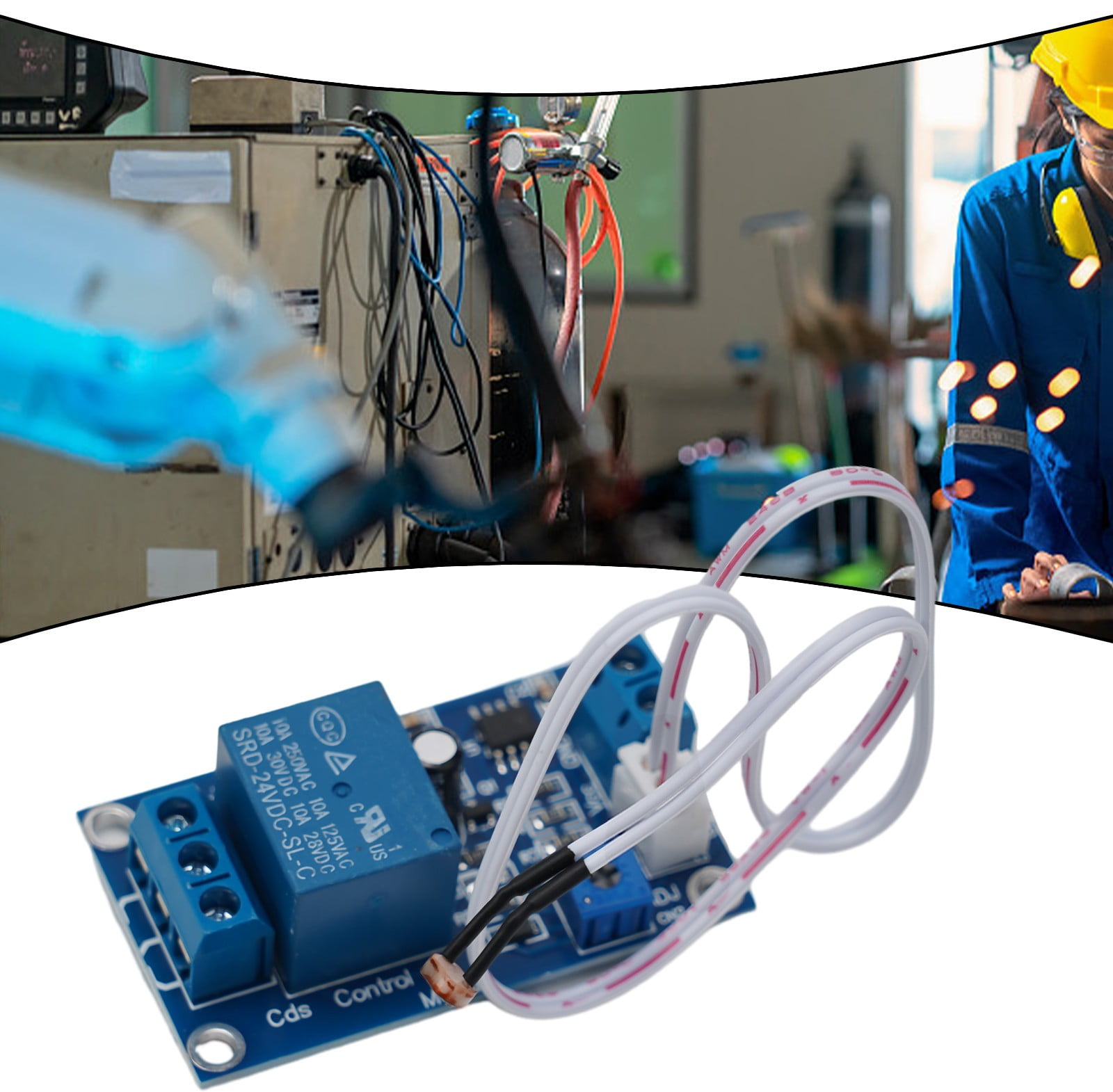 RANMEI Xh-M131 Dc 5V/12V/24V Light Control Switch Photoresistor Relay Module Detection Sensor ...