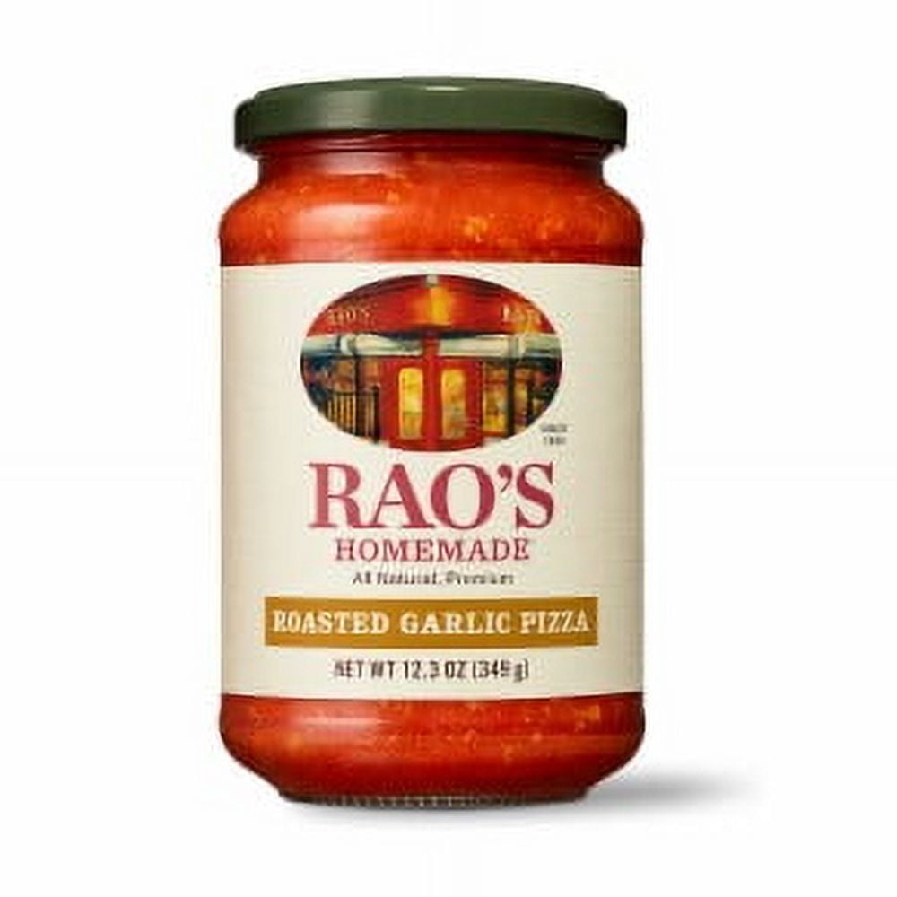 RAO's Homemade Roasted Garlic Pizza Sauce 12.3 oz - Walmart.com