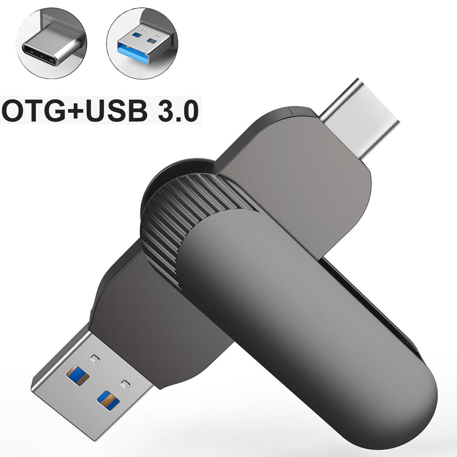 RAOYI 32 GB Type-C USB C Flash Drives USB 3.0 Connector OTG Thumb Drive ...