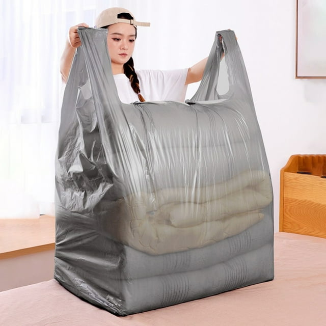 RAOx 10Pcs Heavy Duty Reusable HDPE Moving Packing Bags, Extra-large ...