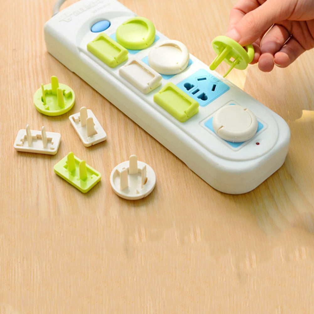RAOx 6Pcs Safety Electric Outlet Plug Covers Children Baby Protector ...