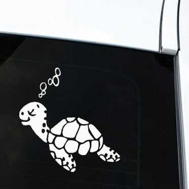 Sea Turtle (M7) Vinyl Decal Sticker Car Netbook Window - Walmart.com