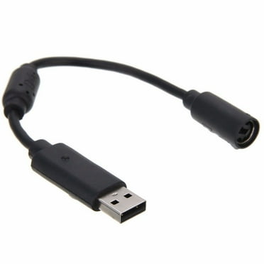 2 Packs Replacement Dongle USB Breakaway Cable for Xbox 360 Wired ...