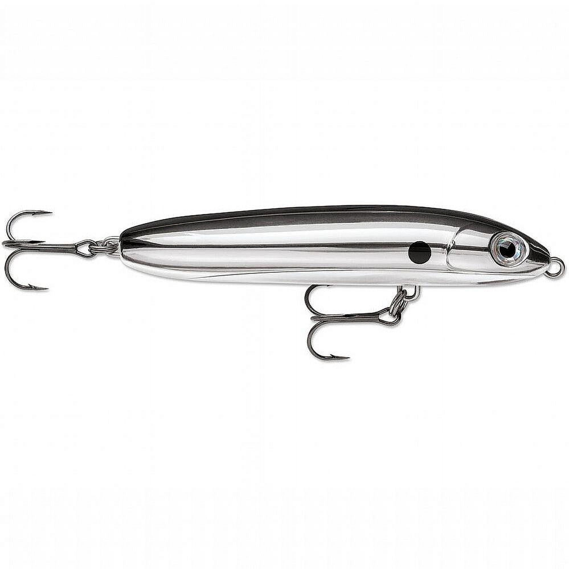 RAPALA Skitter V 4"(SKV10), Pure Chrome Lures - Walmart.com
