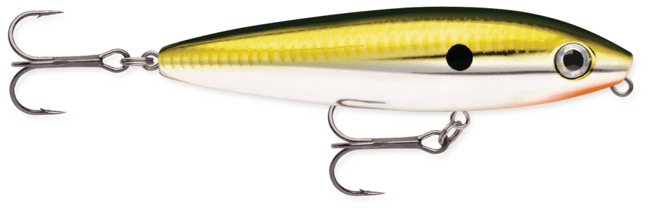 RAPALA Skitter Walk 08 Gold Chrome Lures - Walmart.com