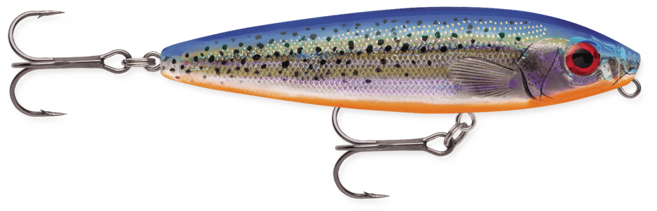 RAPALA Skitter Walk 08 Holographic Blue Lures - Walmart.com