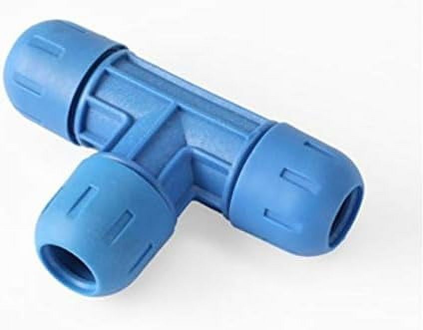 RAPID AIR FASTPIPE EQUAL TEE FOR .5" FAST PIPE TUBING, FOR COMPRESSED ...