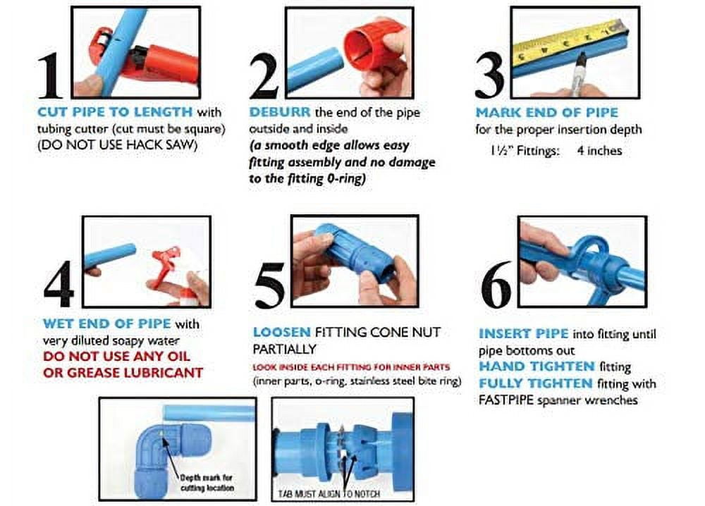 RAPID AIR FASTPIPE FEMALE NPT REDUCING ELBOW ADAPTER FOR 1" FAST PIPE ...