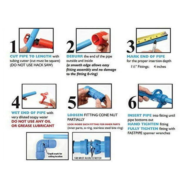 RAPID AIR FASTPIPE FEMALE NPT REDUCING ELBOW ADAPTER FOR 1" FAST PIPE ...