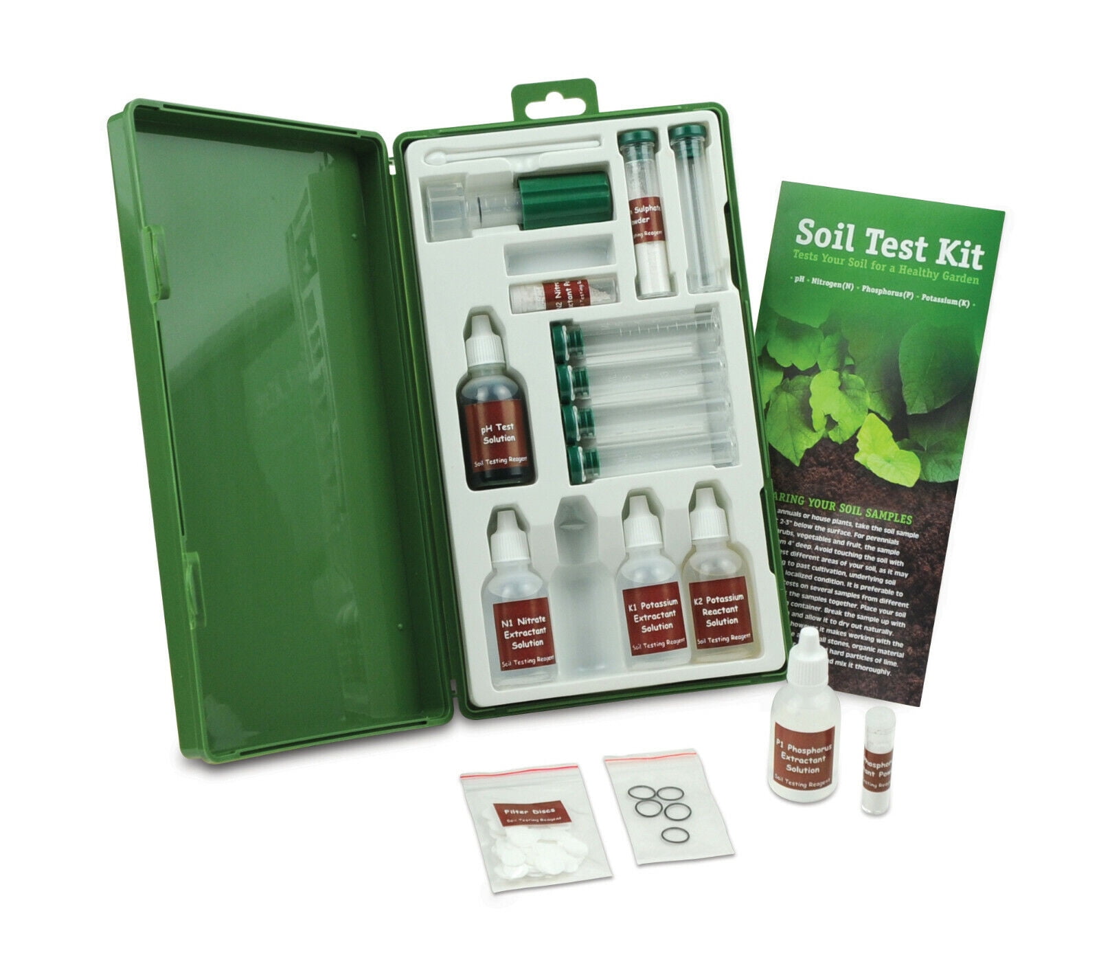 RAPITEST 1663 PREMIUM SOIL TEST KIT LAWN FLOWER PLANT TEST GARDEN ...