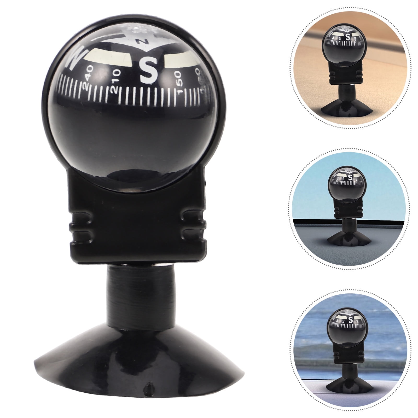 RAPOBRIX 1Pack Compass Round Car Magnet for Marine Navigation Tool ...
