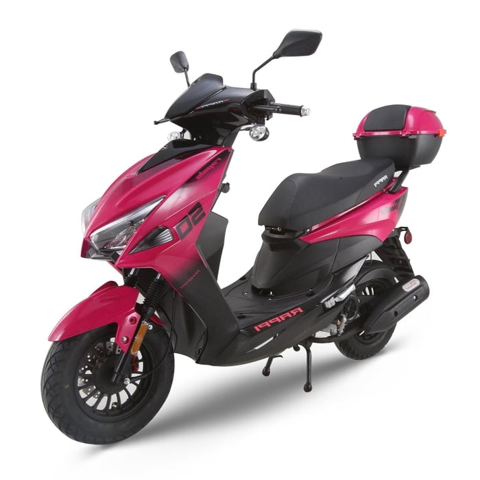 RAPPI Gas Moped, 50cc Street Scooter for Adult Equipped With Rear ...
