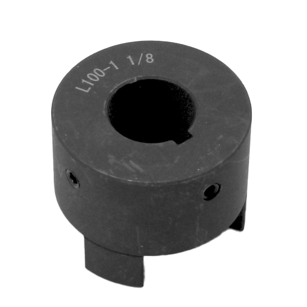 RAParts 1-1/8" L-Jaw Coupler - L100 Series - 1/4" Keyway - 1-1/8" Bore ...