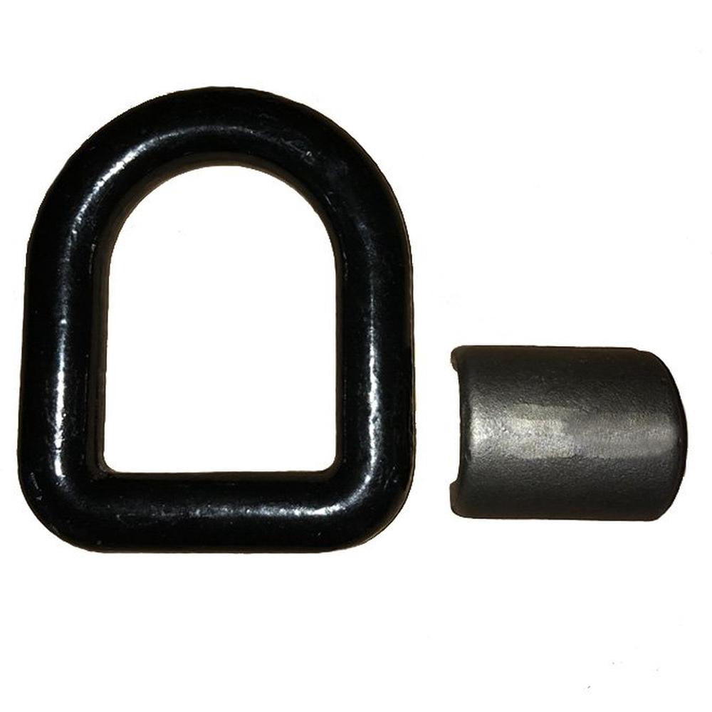 RAParts Weld-On D Ring 1" Diameter (Black) Made for Rope, Strap, Chain ...