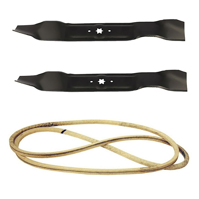RAParts (1) Mower Deck Belt and Mulching Blade Set for MTD Mowers with ...