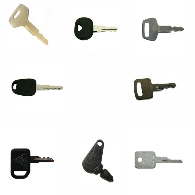 RAParts (1)Replacement Fits Bobcat Heavy Equipment Key Set (8 ...