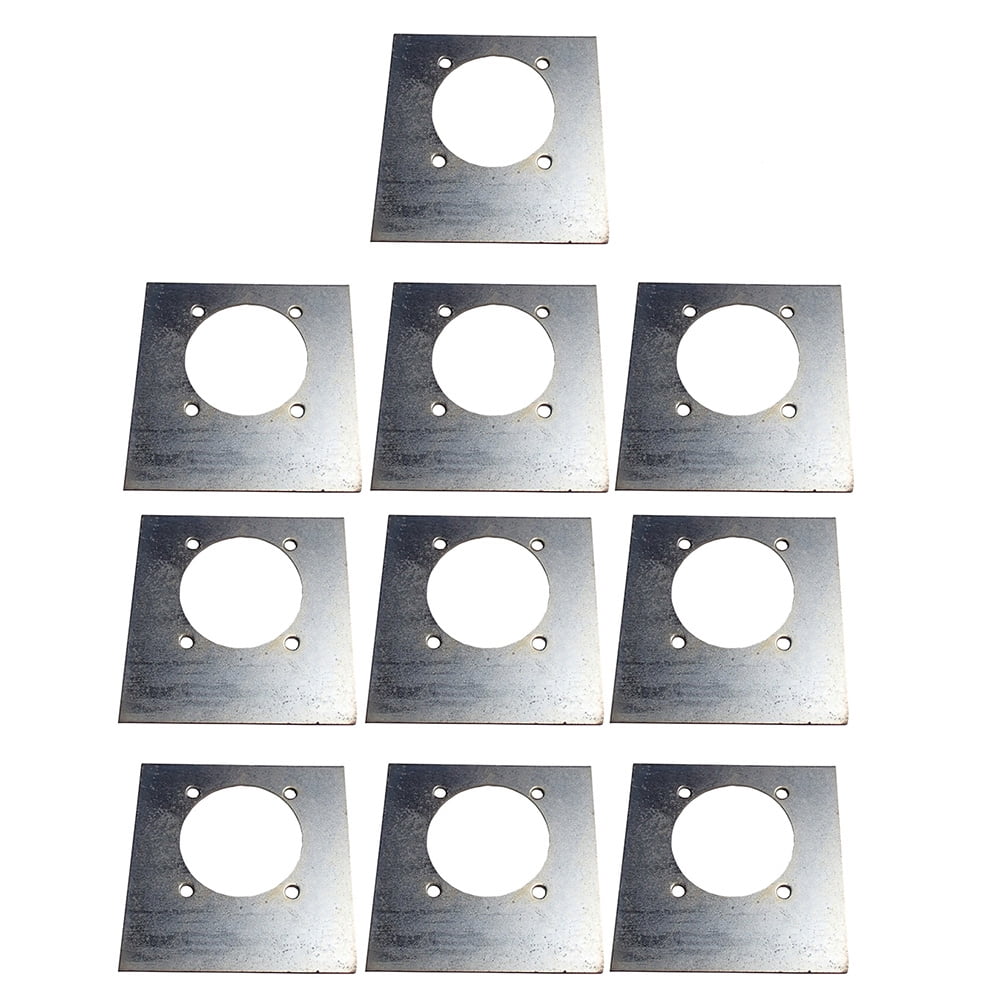 RAParts 10-Pack Heavy-Duty Recessed Mounting Backplate 5-5/8" x 5-1/4 ...
