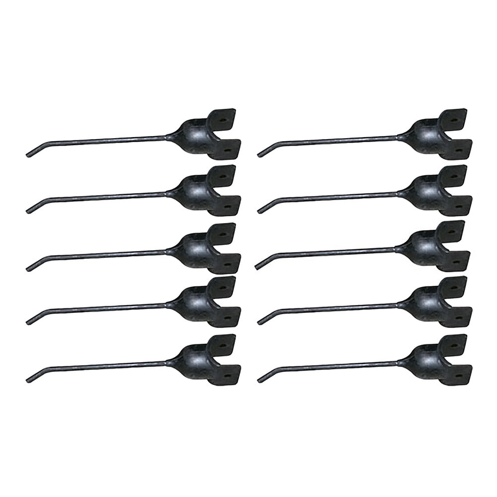 RAParts (10) Rubber Mounted Rake Teeth AE24953 AE47389 Fits John Deere ...