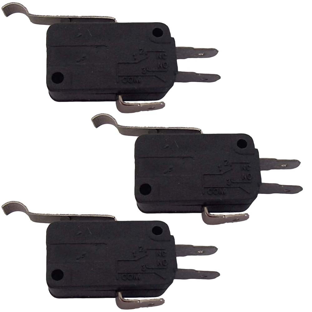 RAParts 1014807 (3) Golf Cart 3 Prong Micro Switches For Club Car DS ...
