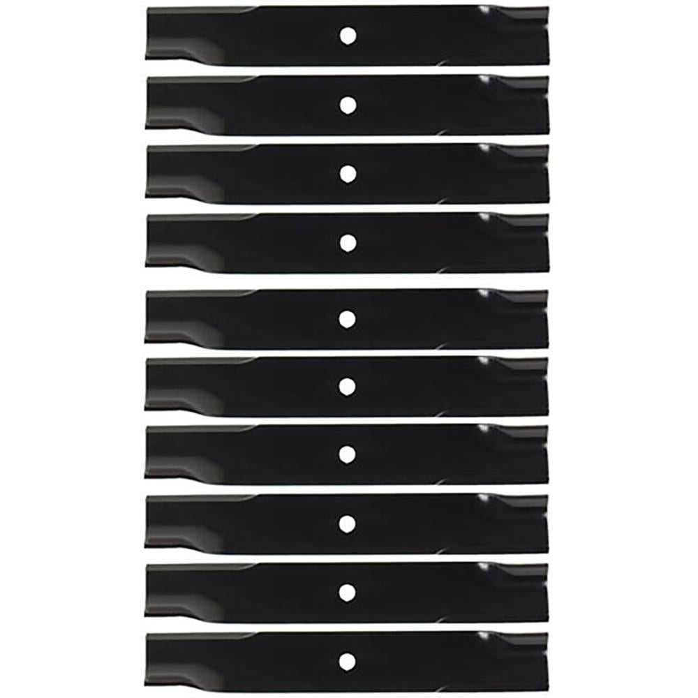 RAParts 10PK Lawn Mower Blades Fits Hustler 48" FasTrak Sport X-One ...