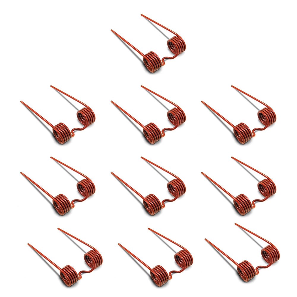 RAParts 10pk Hay Rake Tooth 6" Double Tine x 3.5" Tine Gap x 1.875 ...