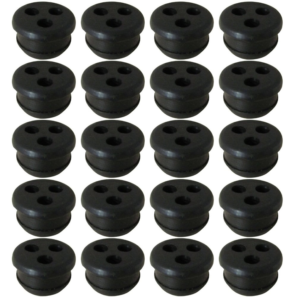 RAParts 13211546730 Twenty (20) Pack Gas Tank 3 Hole Fuel Grommet Fits ...
