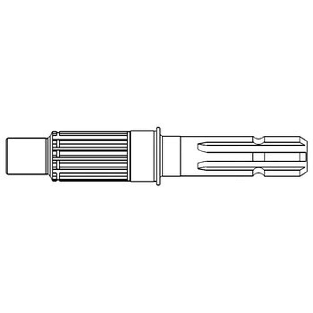 RAParts 148663C1 New PTO Shaft Fits Case-IH Tractor Models 7110 7120 7220 7230 + - Walmart.com