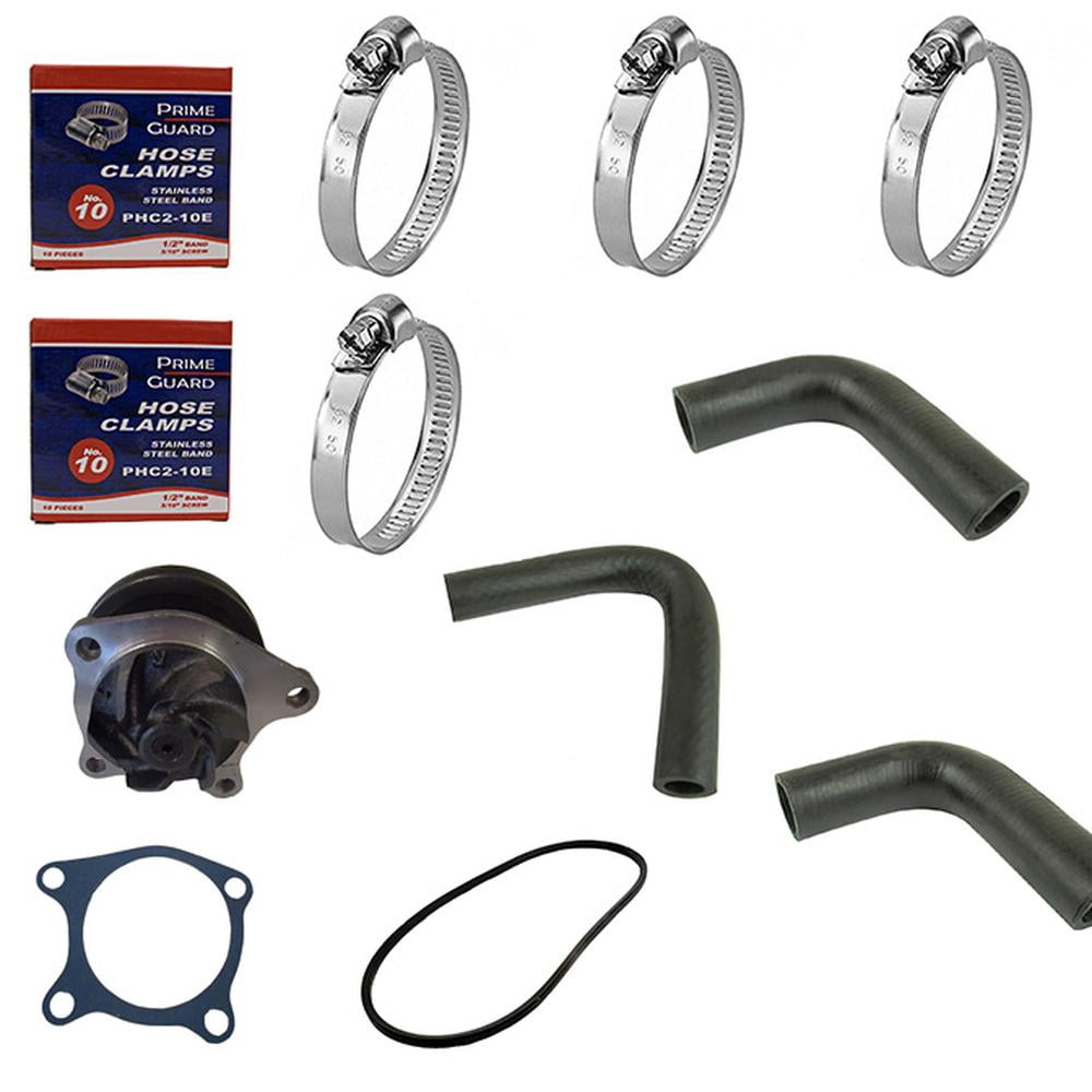 RAParts 15321-73032 Water Pump W/Hoses and Clamps Fits Kubota L225 ...