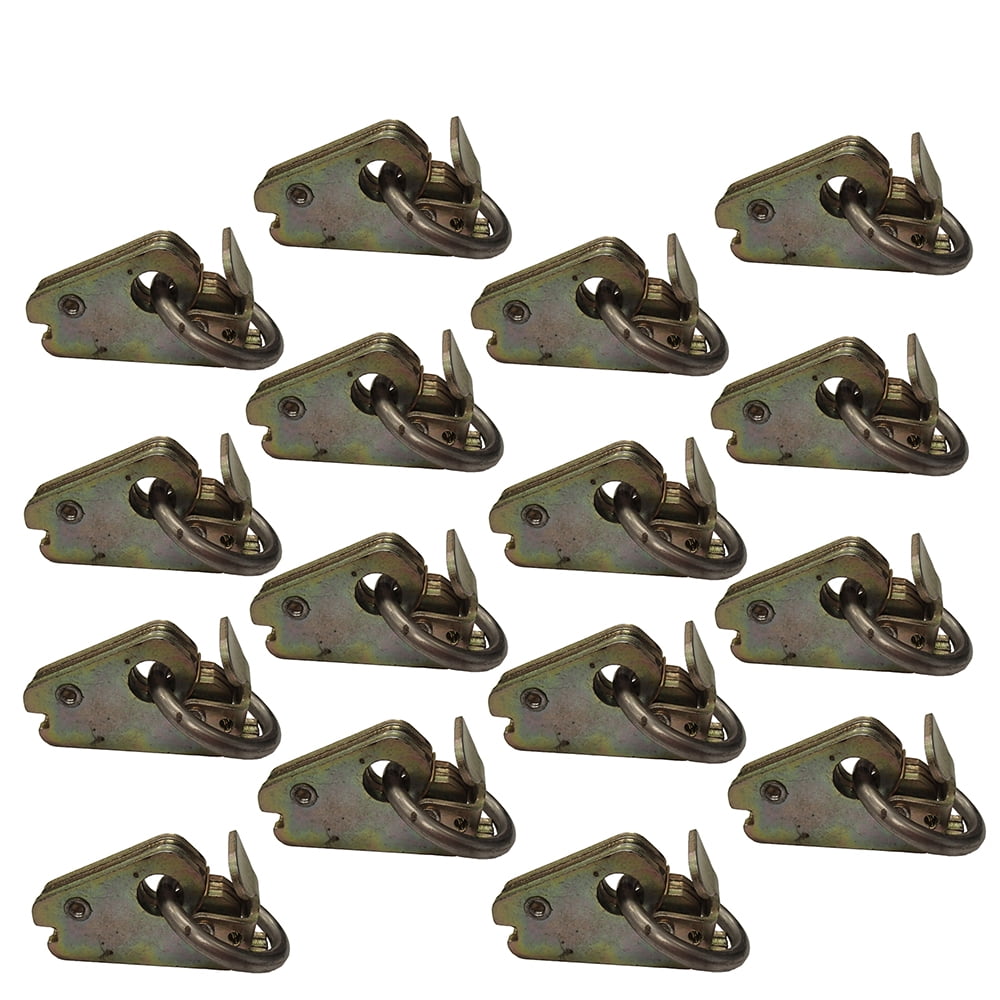 RAParts (16) E Track O Ring Fitting for Enclosed Trailer Toy Hauler ...