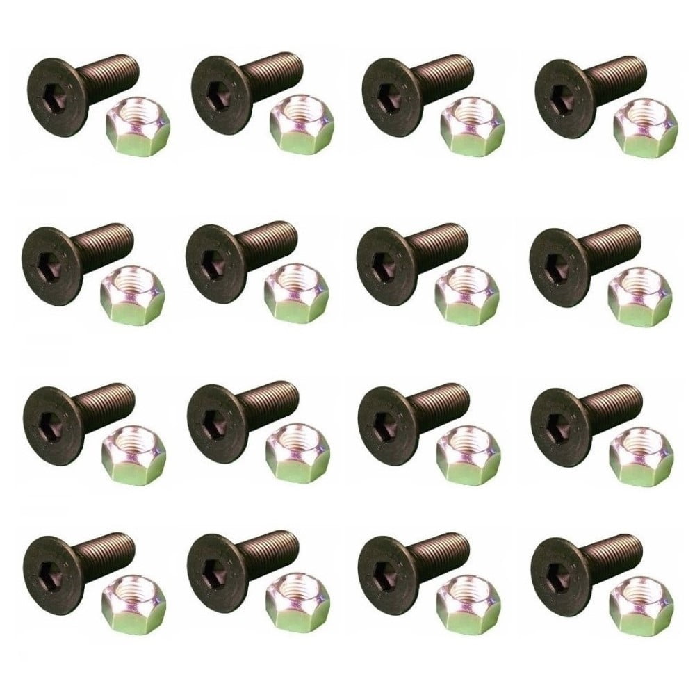 RAParts (16x) Screws & Nuts Fits CAT 5/8 x 2 " (1592953, 8T4778 ...