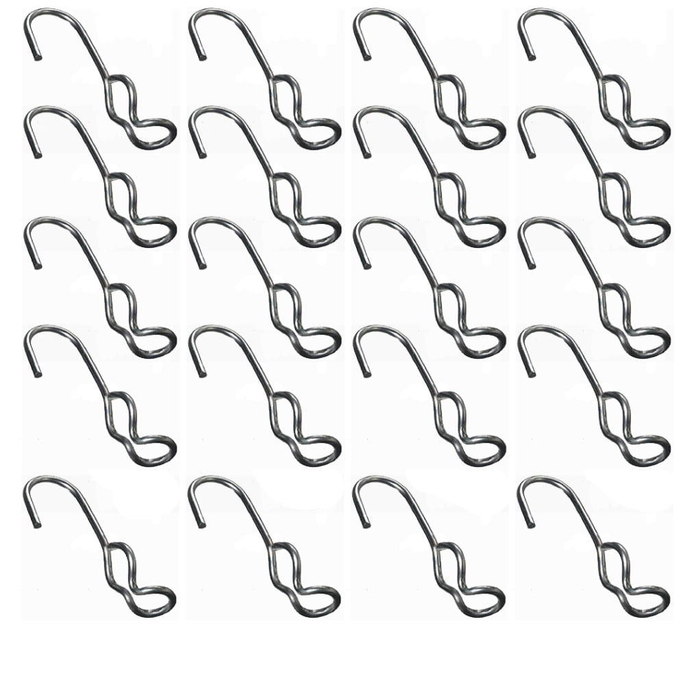 RAParts (20) SJ Hooks for Cargo Control Storage Rubber Rope Shock Cord ...