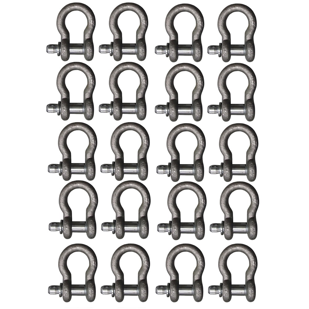 (20) Screw In Pin D Ring Assembly For Fasten Secure Attach Restrain ...