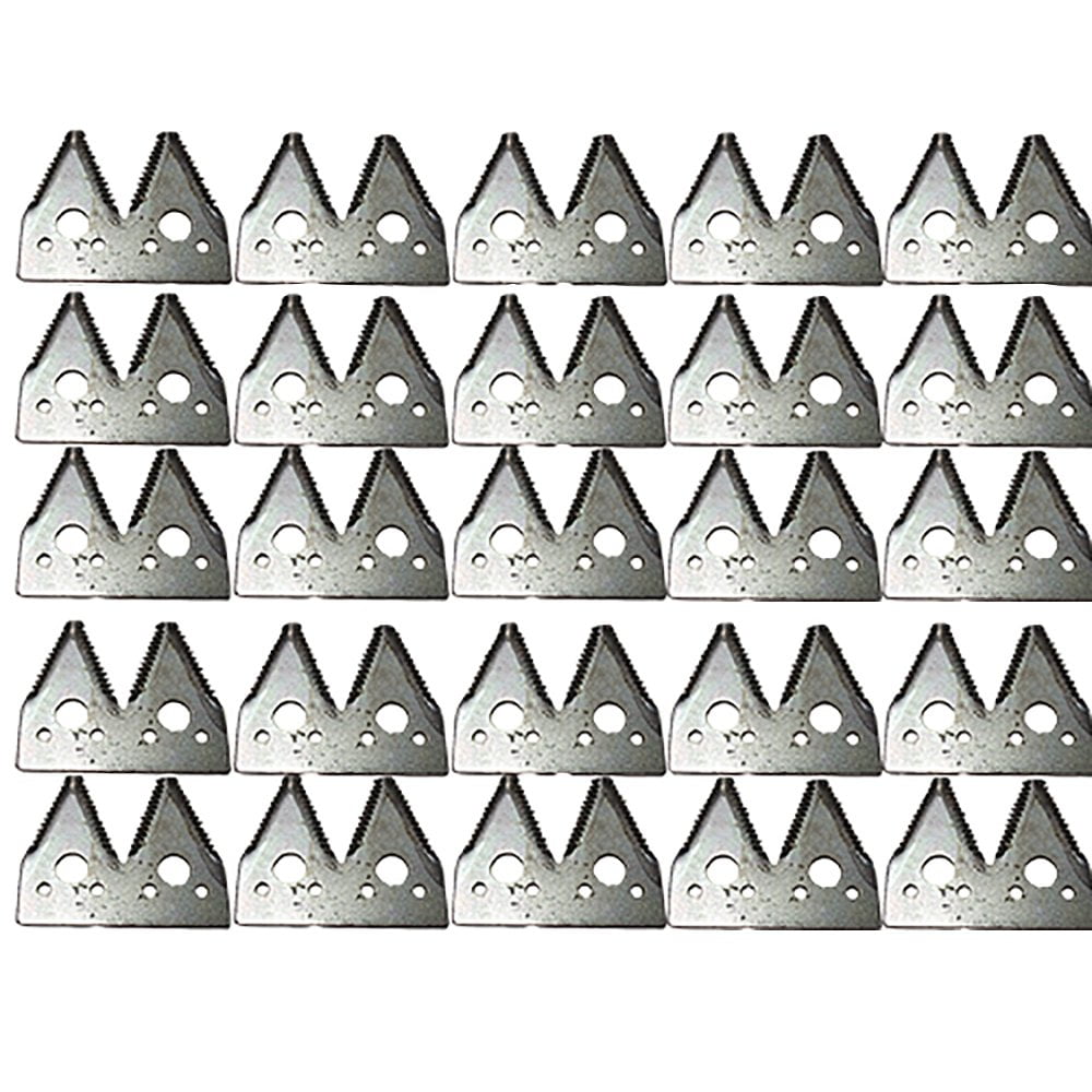 RAParts (25) H163131 Aftermarket Replacement Course Tooth Double Sickle ...