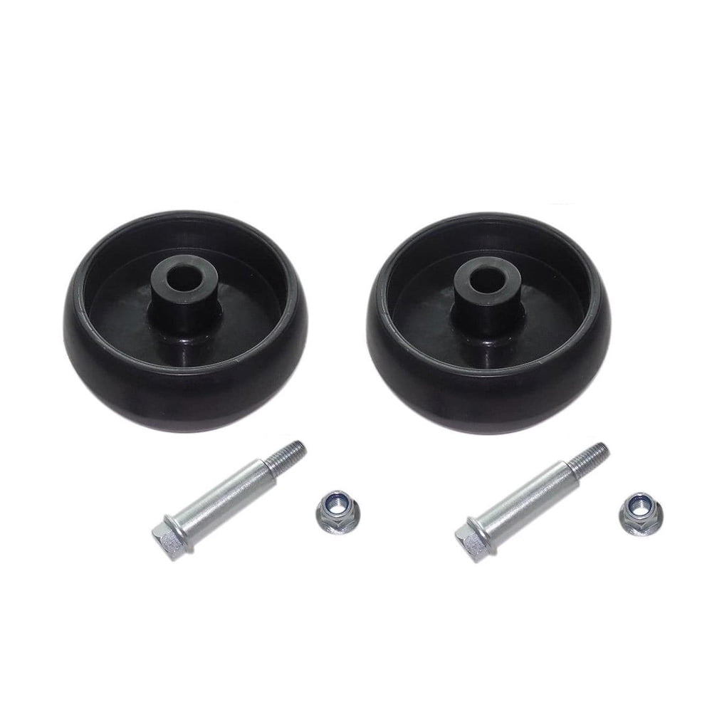 RAParts 2Pk Deck Wheel & Hardware Rollers Fits John Deere GX10168 ...