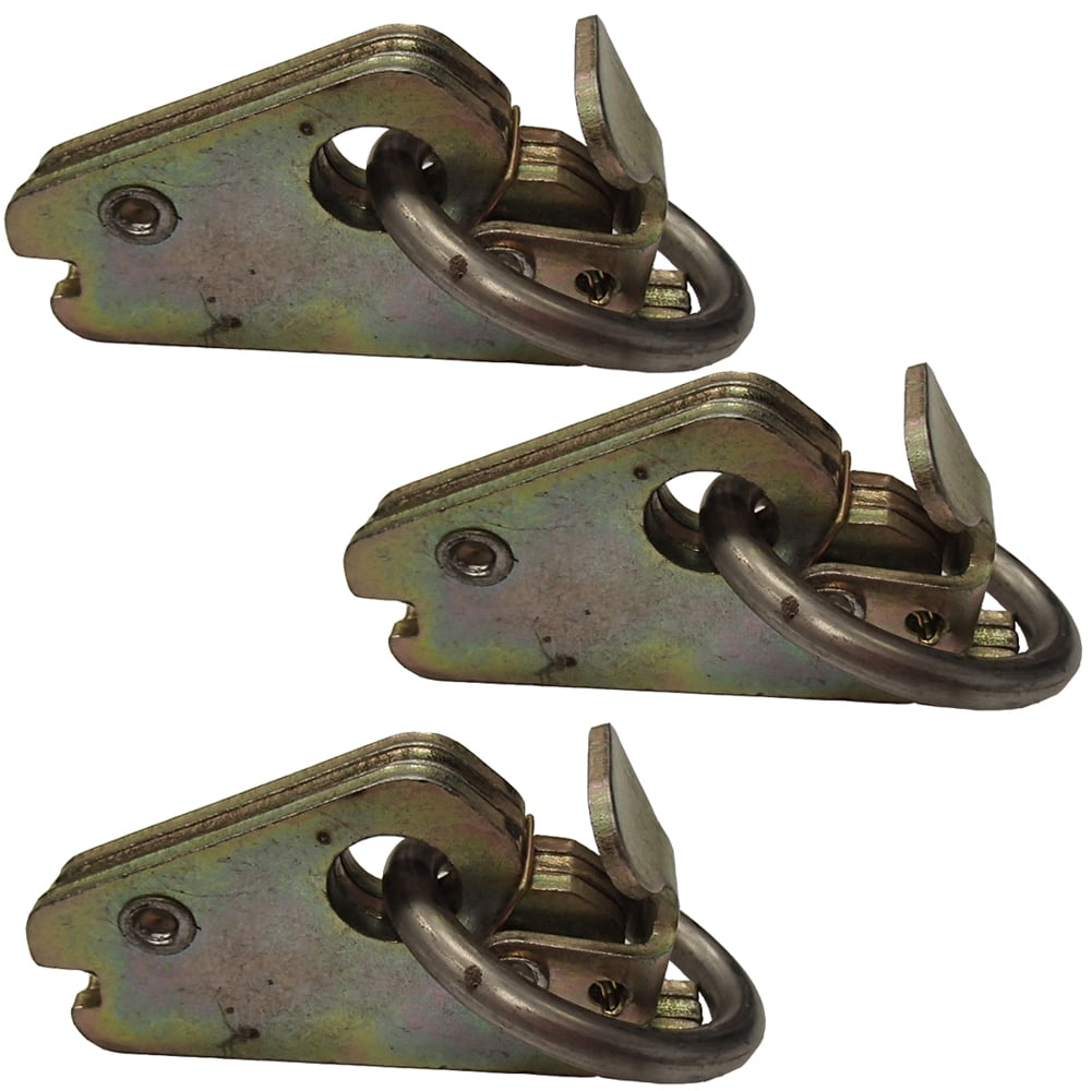 RAParts (3) E Track Rope Rings Heavy Duty Cargo Van Hook Enclosed ...